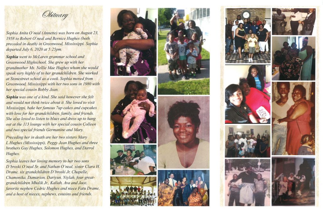 Sophia A Oneal Obituary | AA Rayner and Sons Funeral Homes Sophia A Oneal Obituary | AA Rayner and Sons Funeral Homes