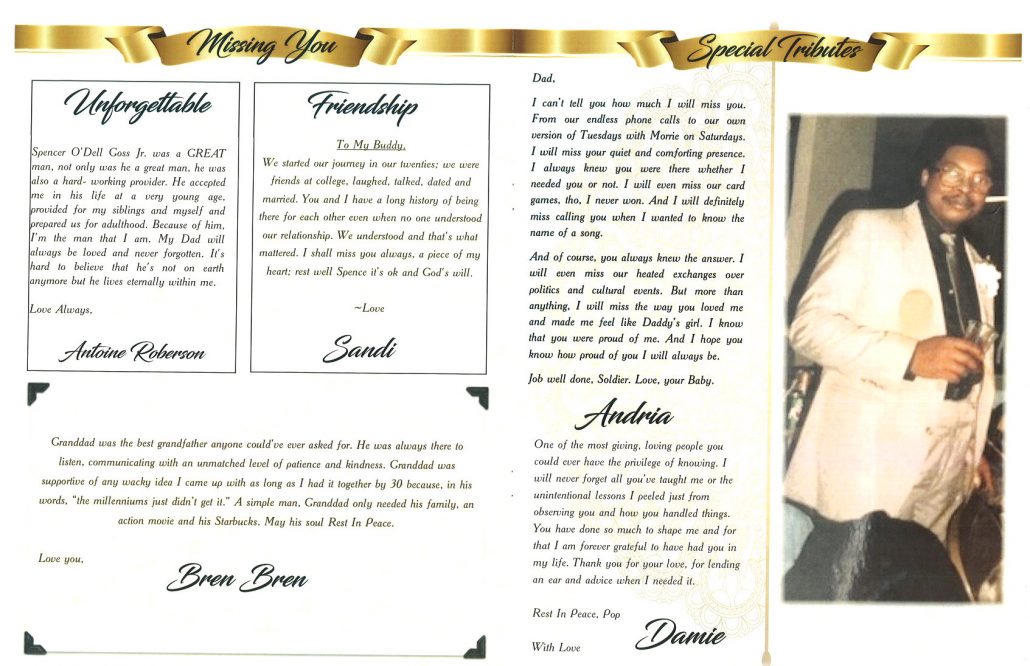 Spencer ODell Goss Jr Obituary | AA Rayner and Sons Funeral Homes Spencer ODell Goss Jr Obituary | AA Rayner and Sons Funeral Homes