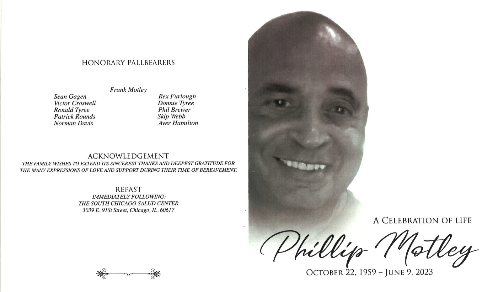Phillip Motley Obituary | AA Rayner and Sons Funeral Homes Phillip Motley Obituary | AA Rayner and Sons Funeral Homes