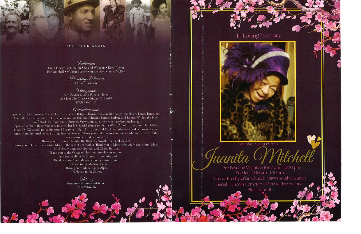 Juanita Mitchell Obituary | AA Rayner and Sons Funeral Homes Juanita Mitchell Obituary | AA Rayner and Sons Funeral Homes