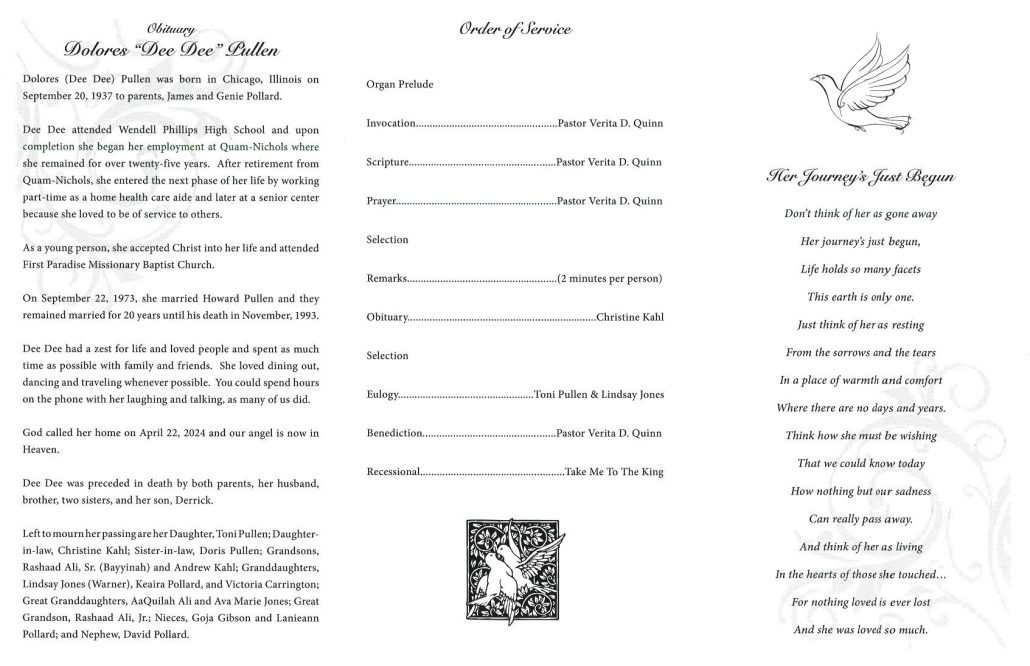 Dolores Pullen Obituary | AA Rayner and Sons Funeral Homes Dolores Pullen Obituary | AA Rayner and Sons Funeral Homes
